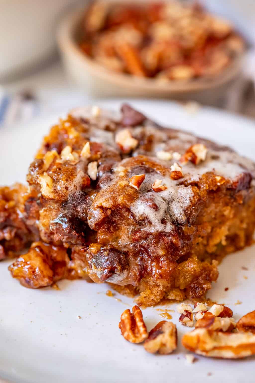 Picnic Cake with Buttermilk Glaze - The Food Charlatan