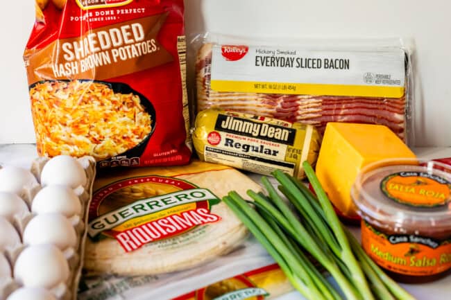 The Only Breakfast Burrito Recipe You Need (Freezer Friendly!) - The ...