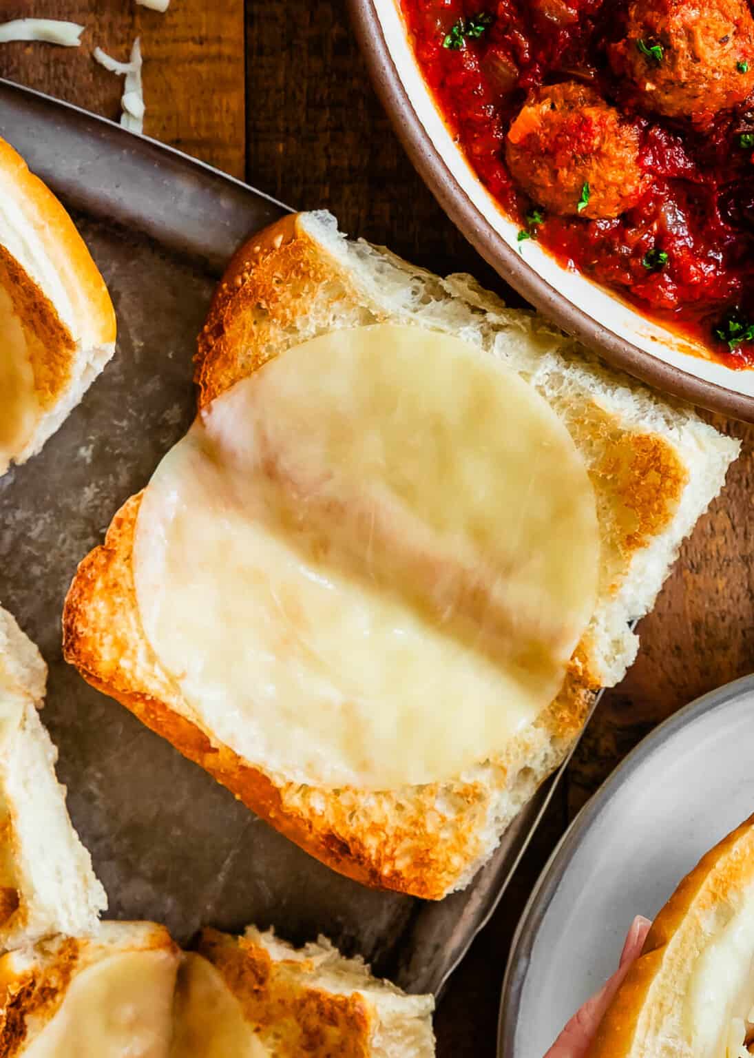 The BEST Cheesy Meatball Sub Recipe! - The Food Charlatan