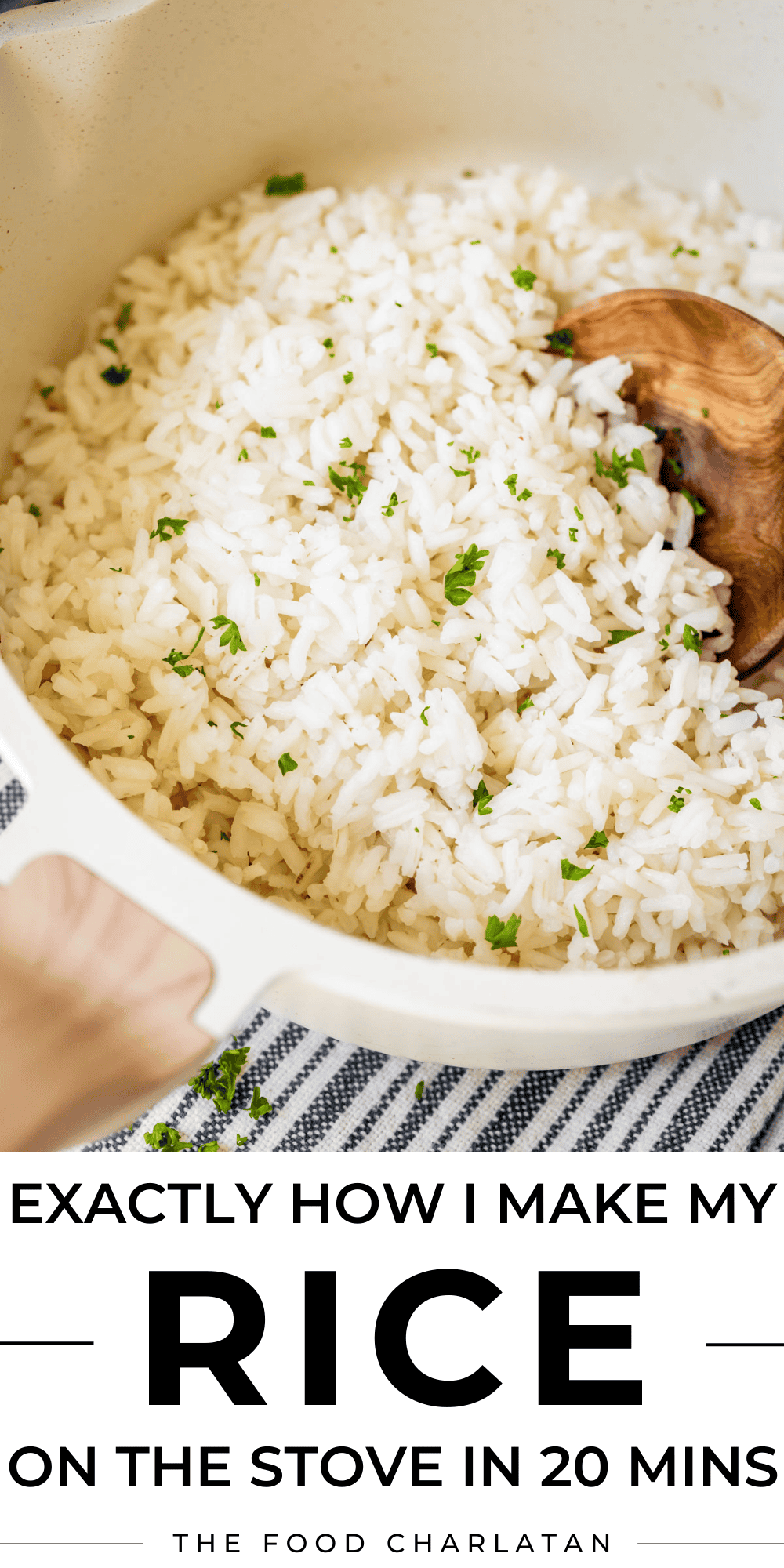 How to Cook Rice on the Stove - The Food Charlatan