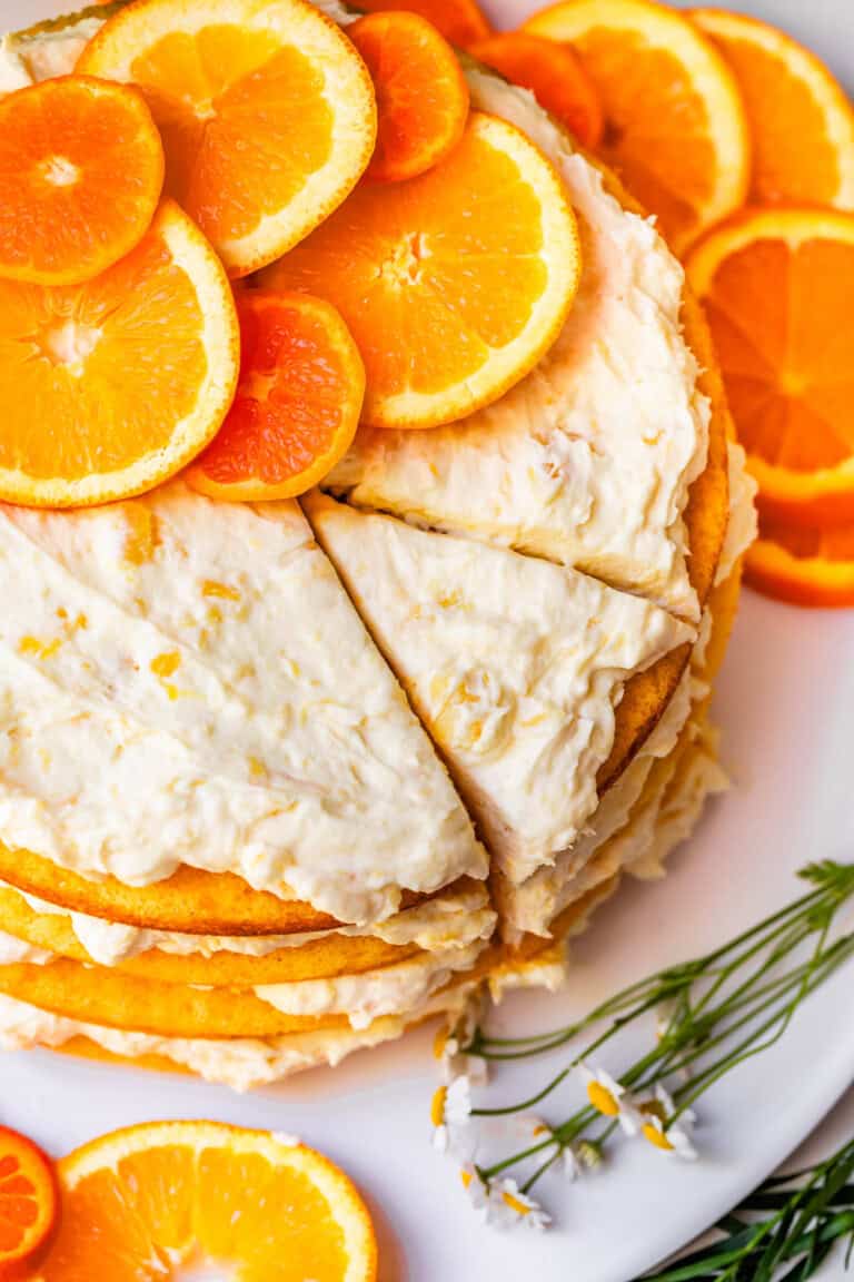 Pig Pickin Cake (Sunshine Cake) - The Food Charlatan