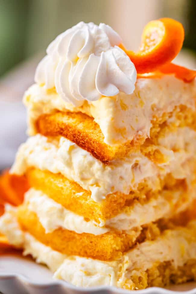 Pig Pickin Cake (Sunshine Cake) - The Food Charlatan