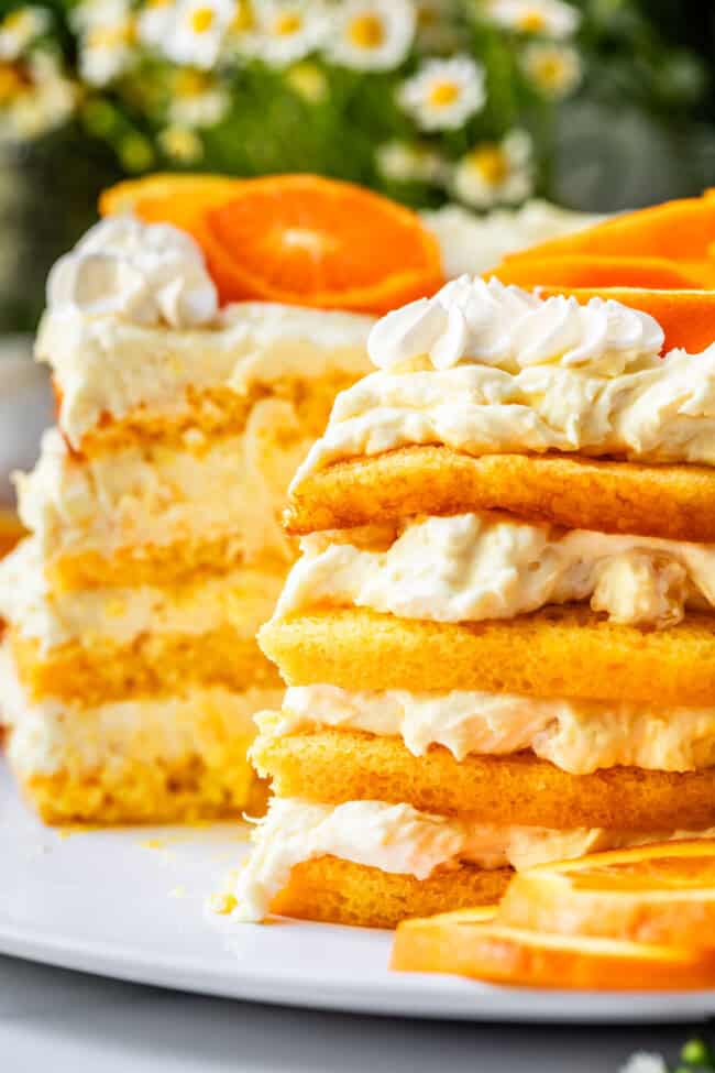 Pig Pickin Cake (Sunshine Cake) - The Food Charlatan