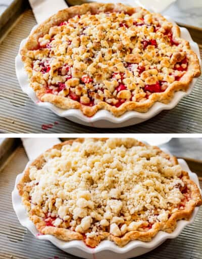 Strawberry Rhubarb Pie - The Food Charlatan