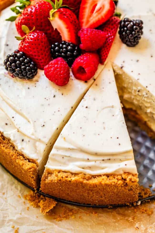 My Favorite No Bake Cheesecake (of all time) - The Food Charlatan