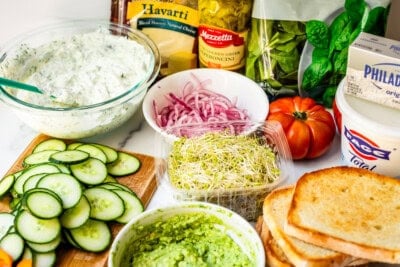 Laura's Fresh Veggie Sandwich - The Food Charlatan