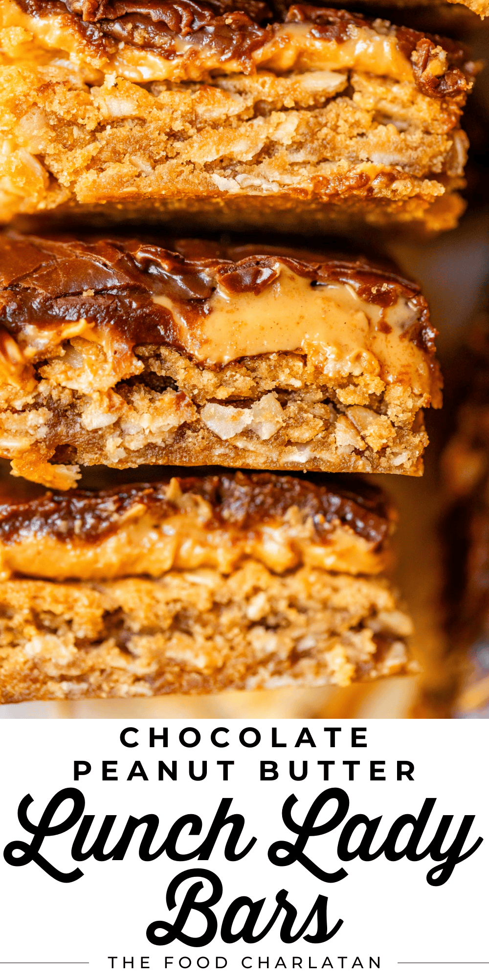 Lunch Lady Peanut Butter Bars - The Food Charlatan