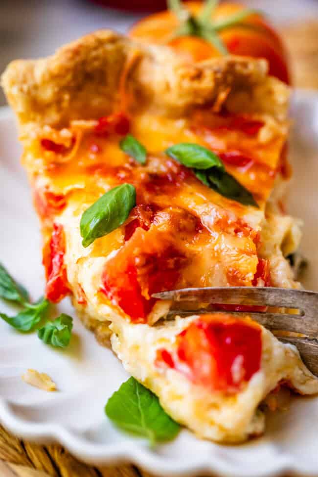 Tomato Pie Like You've Never Known - The Food Charlatan