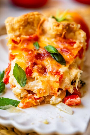 Tomato Pie Like You've Never Known - The Food Charlatan