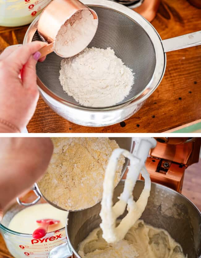 Cornbread Cake with Honey Frosting - The Food Charlatan