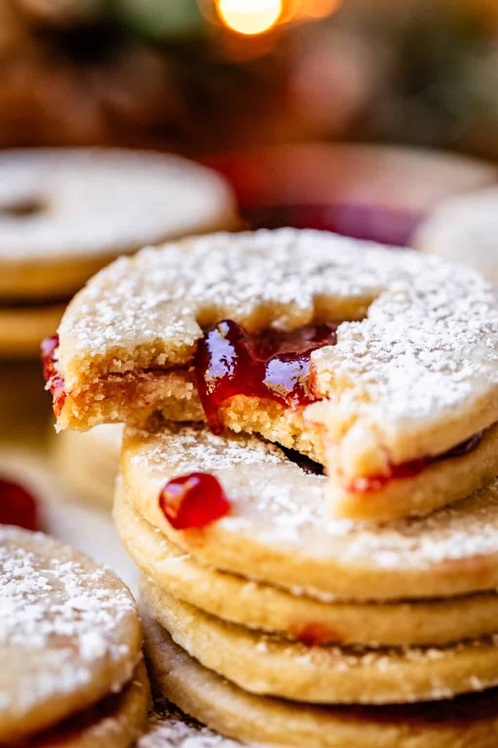 Perfect Linzer Cookies - The Food Charlatan