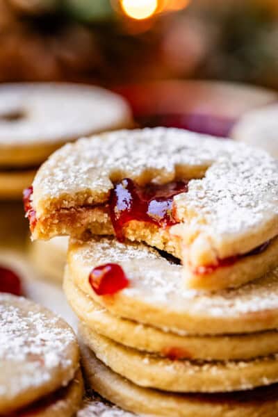 Perfect Linzer Cookies - The Food Charlatan