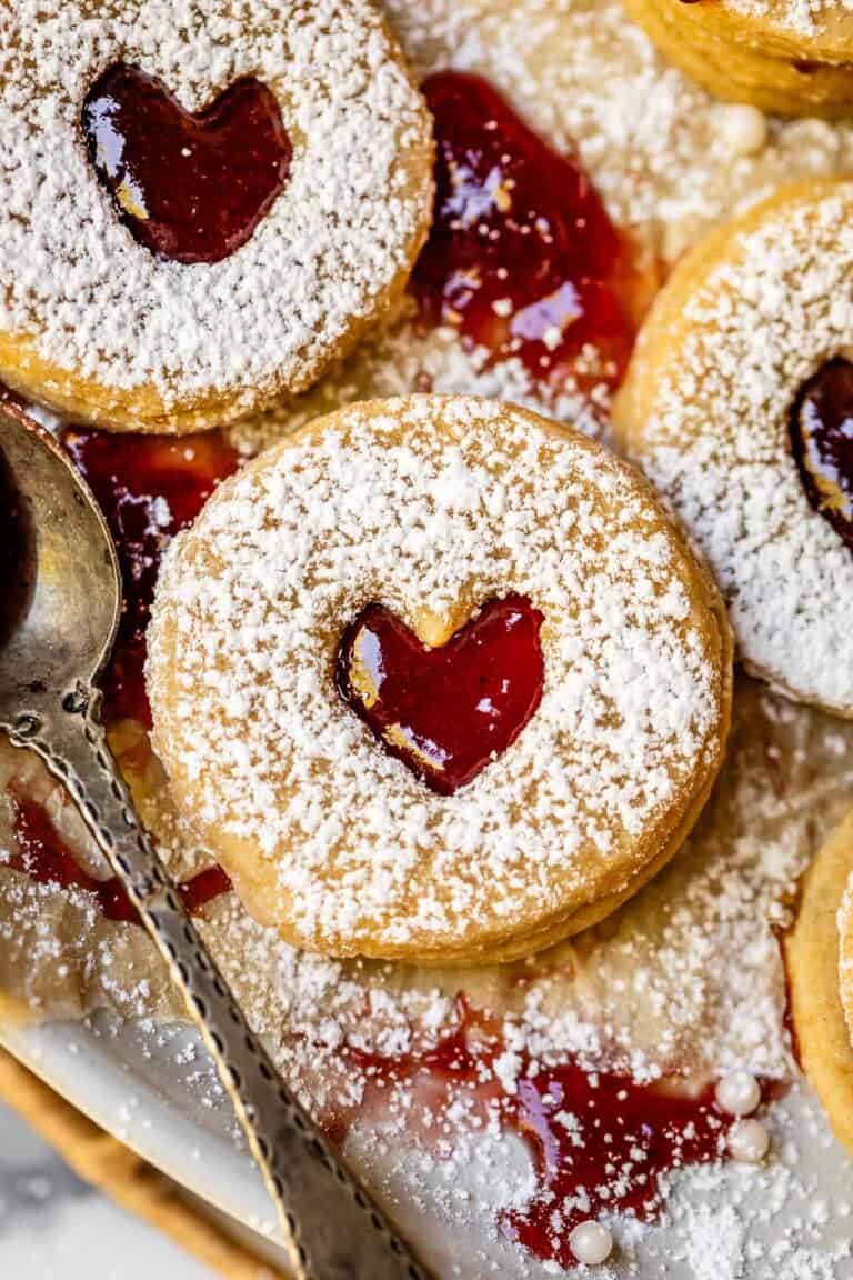 Perfect Linzer Cookies - The Food Charlatan