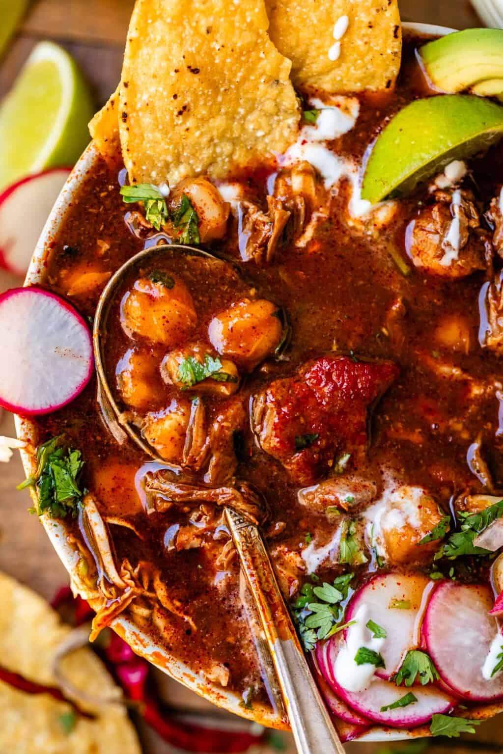 Pozole Rojo Like Abuela's - The Food Charlatan