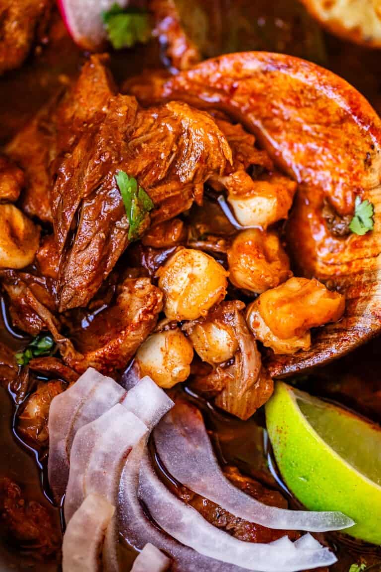 Pozole Rojo Like Abuela's - The Food Charlatan