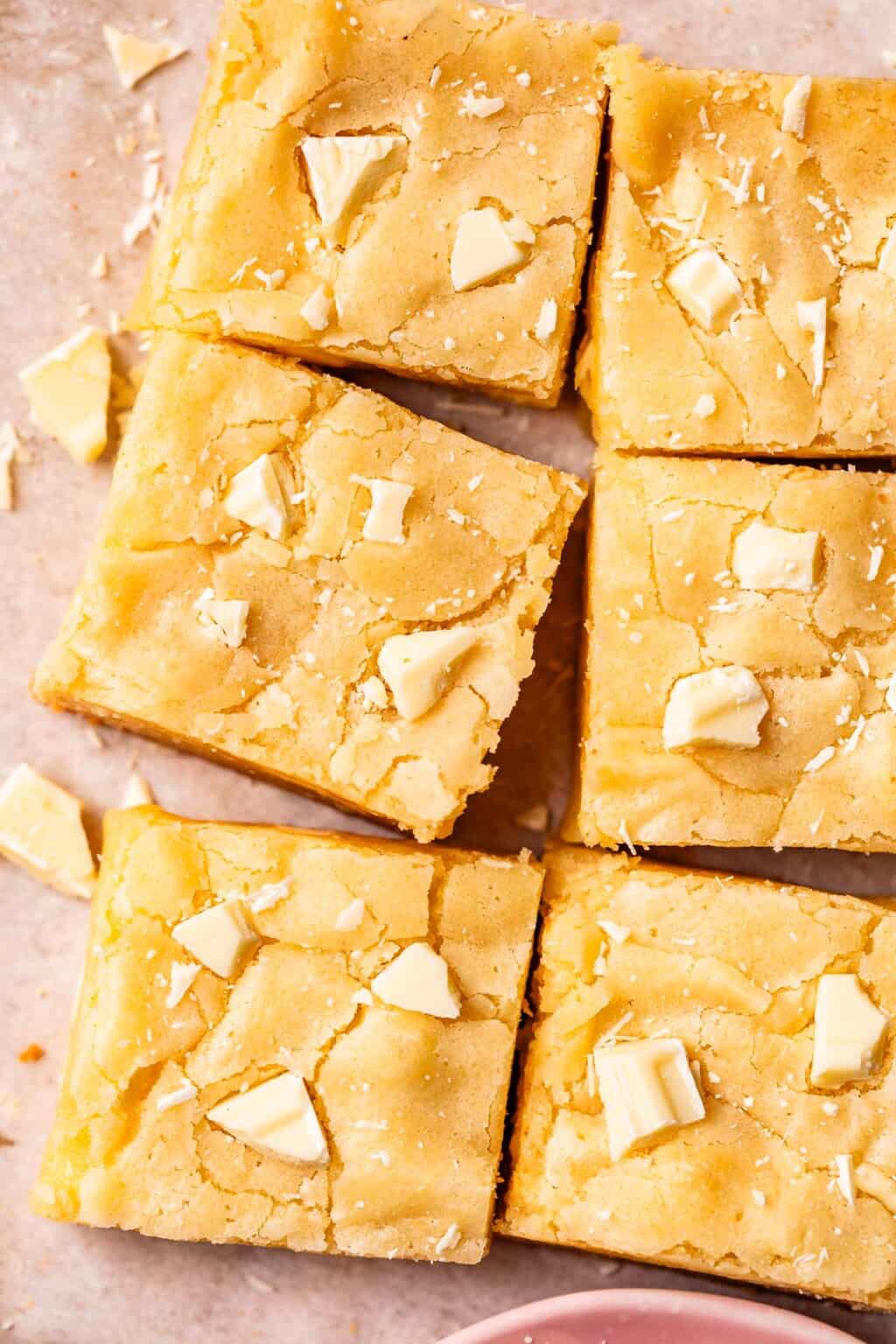 White Chocolate Brownies - The Food Charlatan