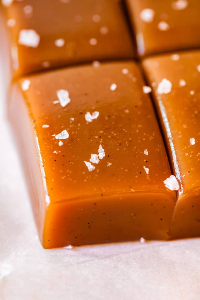 Soft Homemade Caramel Candy - The Food Charlatan