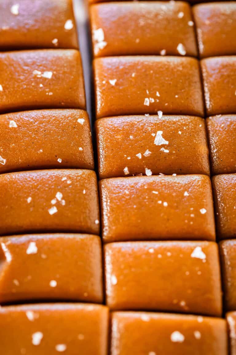 Soft Homemade Caramel Candy - The Food Charlatan