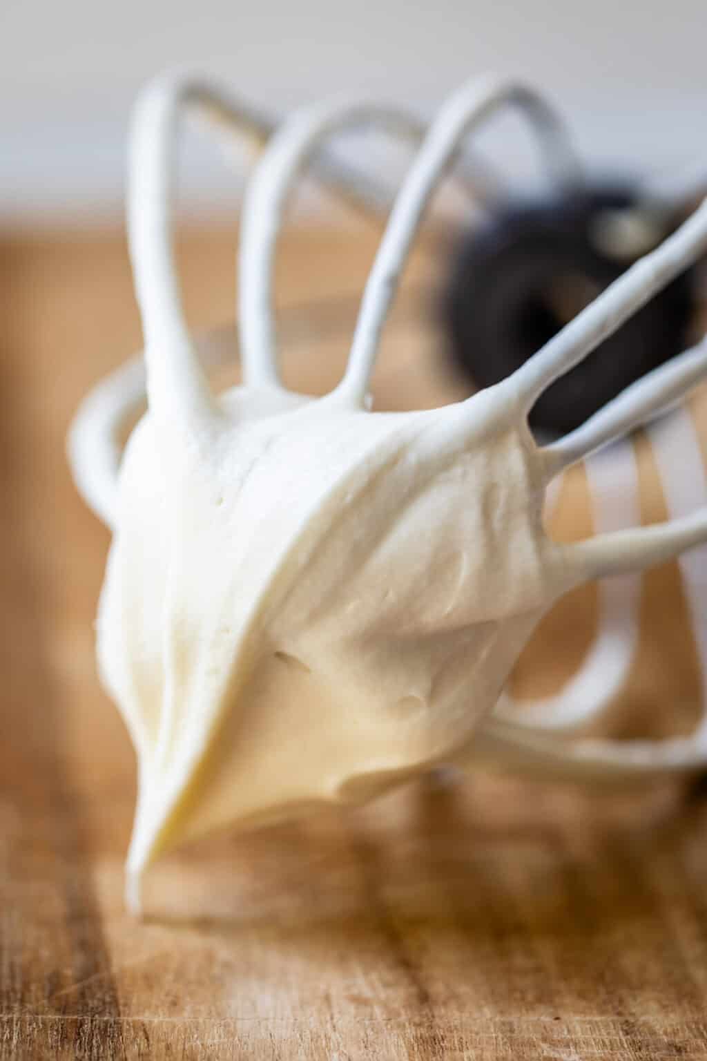 Whipped Cream Cheese Frosting - The Food Charlatan