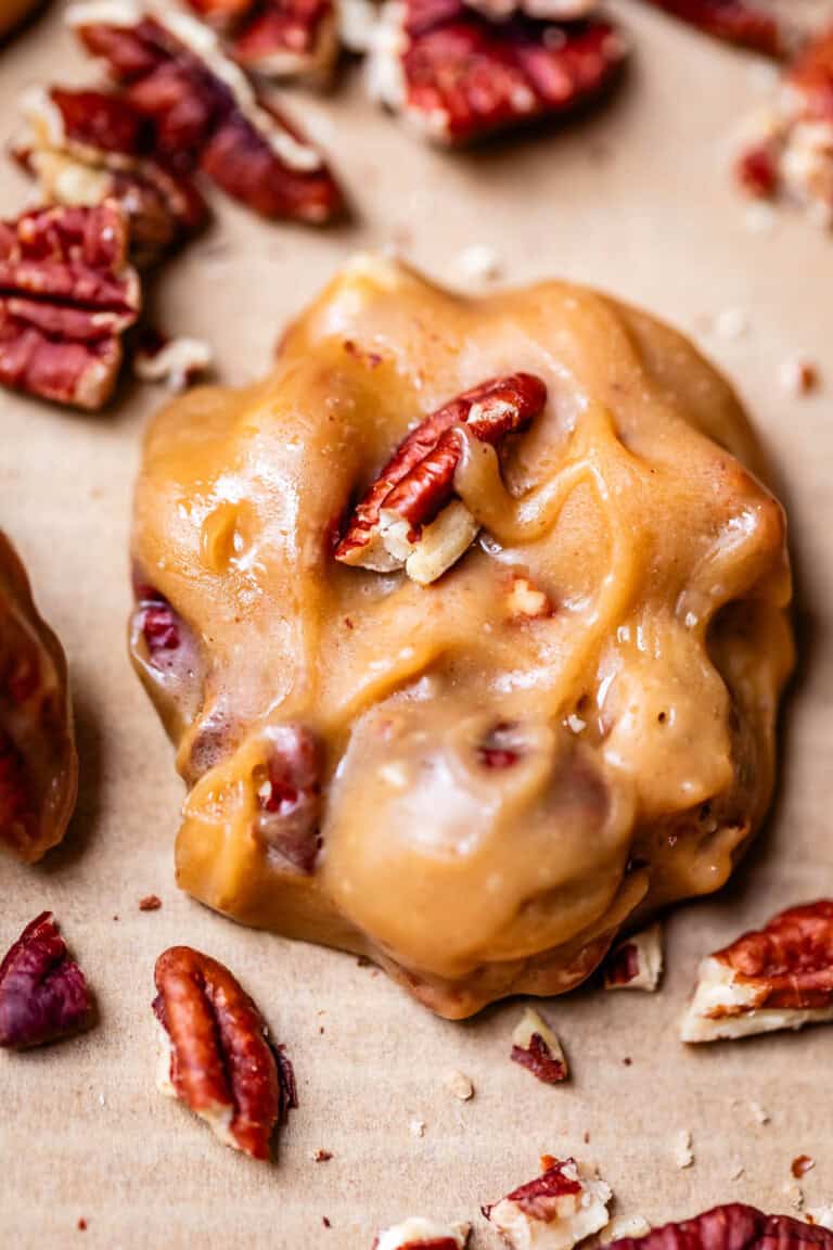 CREAMY Pecan Pralines Recipe (Melt-in-Your-Mouth!) - The Food Charlatan