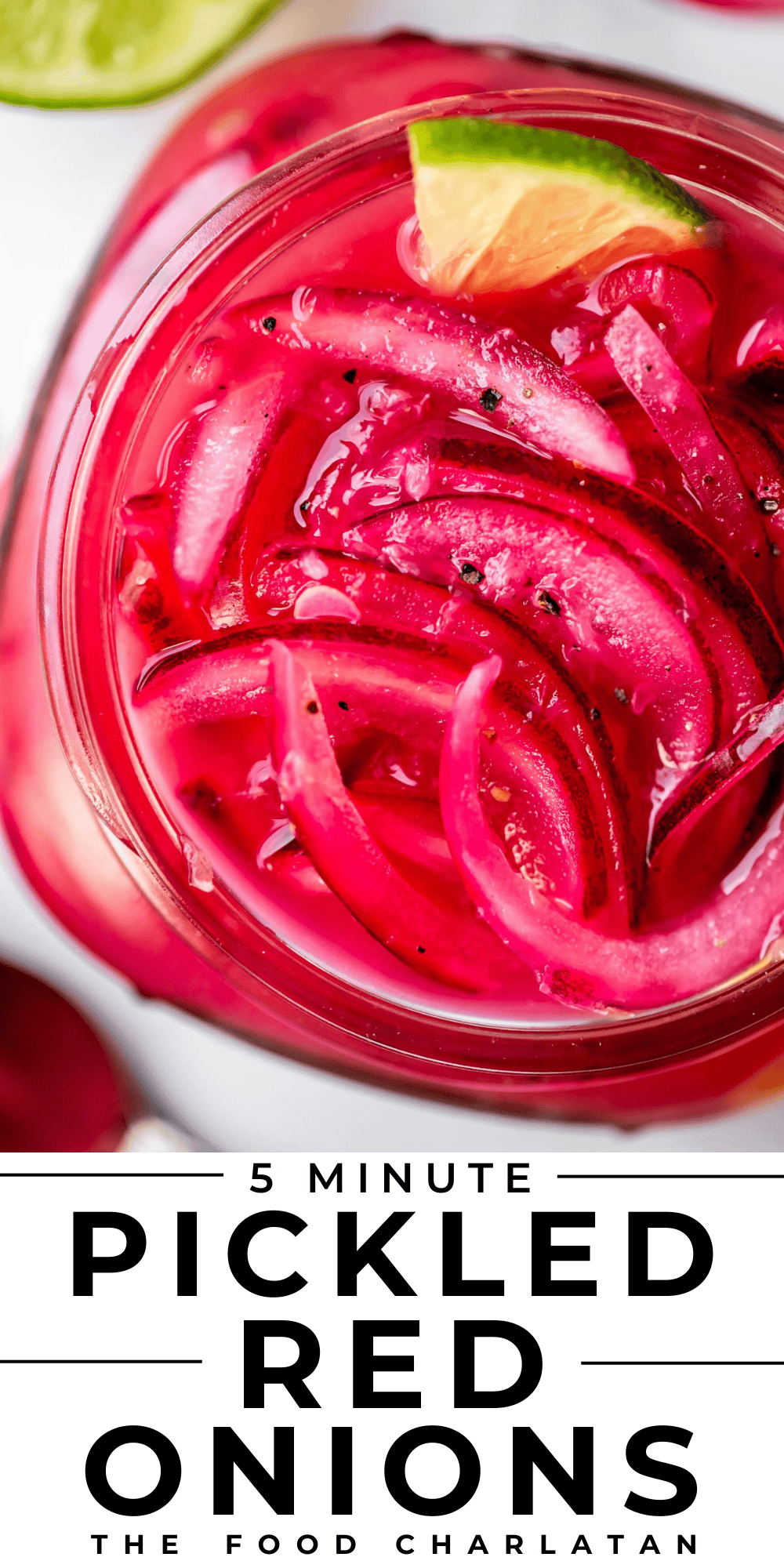Quick Pickled Red Onions - The Food Charlatan