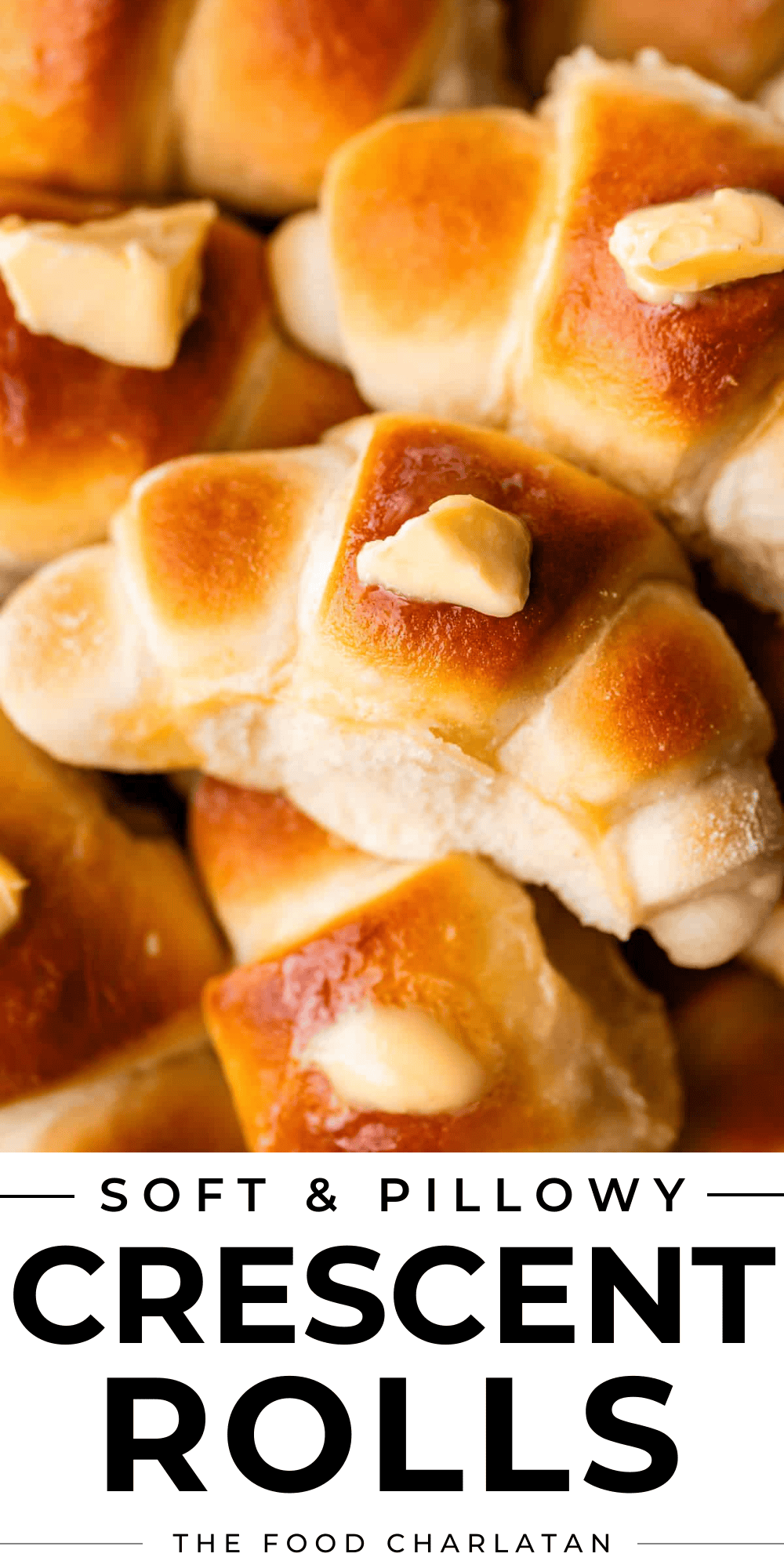 Big Fat Crescent Rolls Recipe (SO fluffy!) - The Food Charlatan