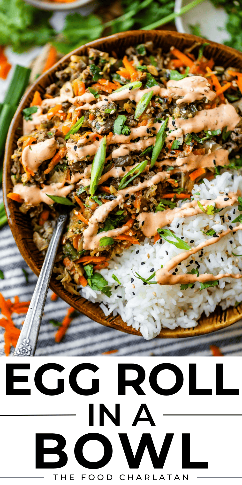 Egg Roll in a Bowl (The BEST Sauce + High Protein/Low Carb!) - The Food ...