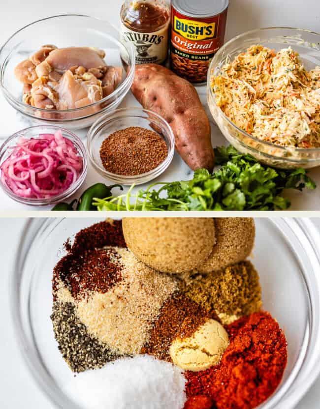 BBQ Chicken Bowls (EASY summer dinner) - The Food Charlatan